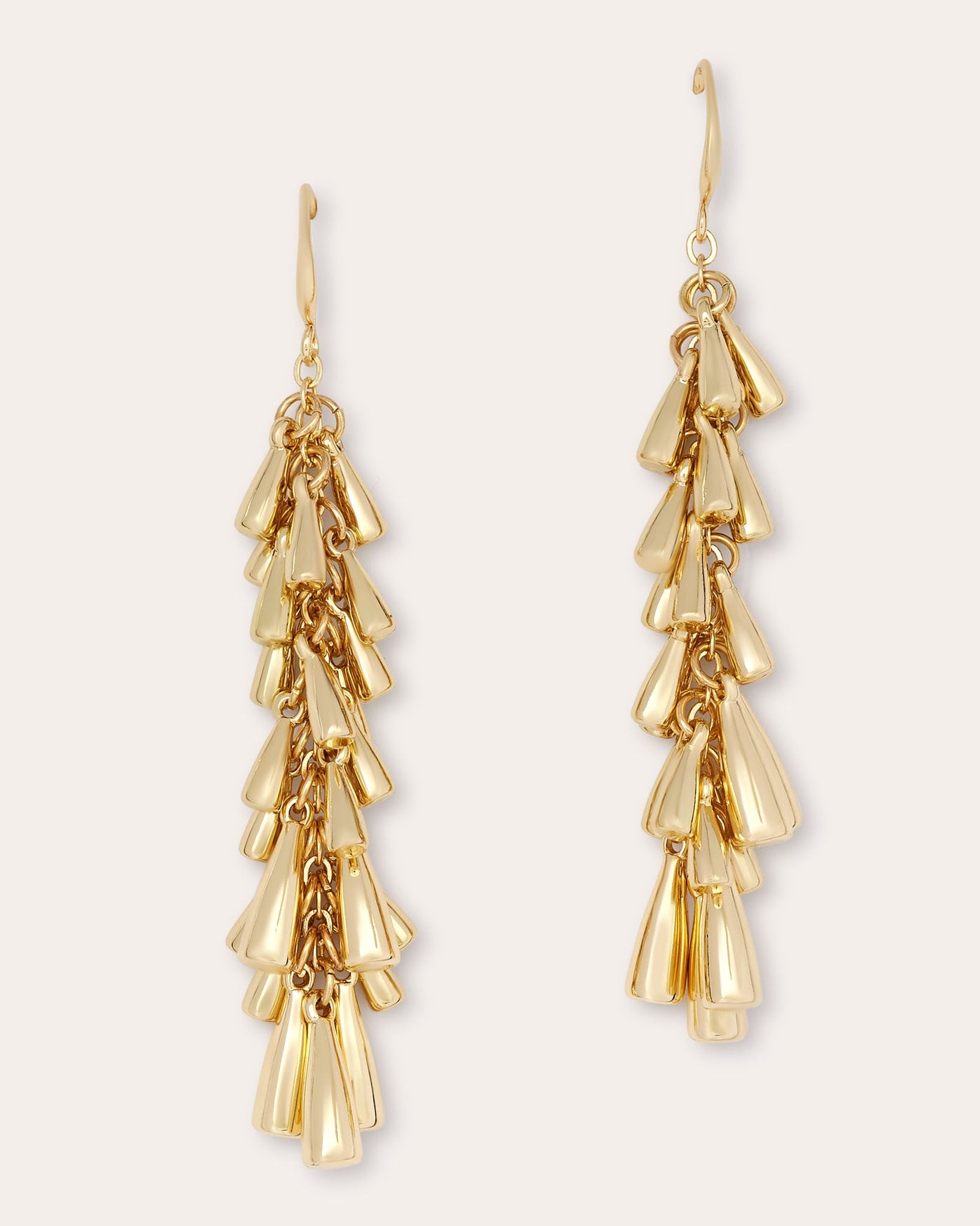 Gena Cluster Earrings in gold | Ramy Brook